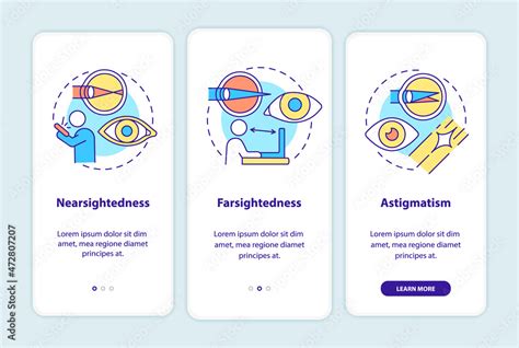 Problems To Treat With The Laser Onboarding Mobile App Page Screen Eye Surgery Walkthrough 3