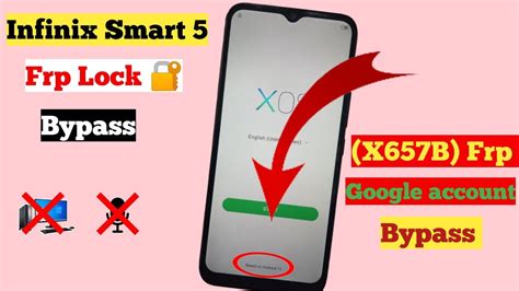 Infinix Smart 5 Frp Bypass 2023 Smart 5 X657B Frp Google Account