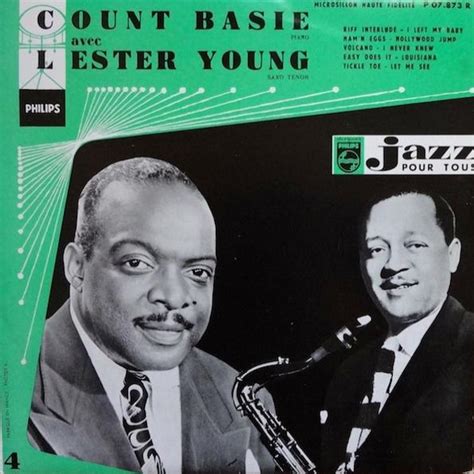 Count Basie Avec Lester Young Count Basie Lp Köpa Vinyl Lp