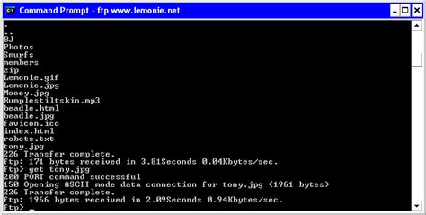How To Use A Command Line Ftp Client 8 Steps Instructables