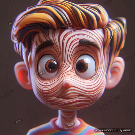 Ai创作图3d卡通人物 3d效果男孩 情绪拟人3d元素 卡通写实人物 3d立体插画风格 写实卡通人物 3d人物形象 Poly风格 仿3d卡通形象 卡通写实漫画人物 3d动画插图 3d人物设计
