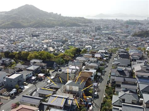 2023年4月17日広島県佐伯区薬師が丘 S様邸上棟立会い アイデザインホーム