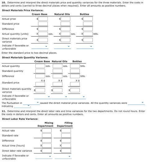 Solved 1 Determine The Fixed And Variable Portion Of The