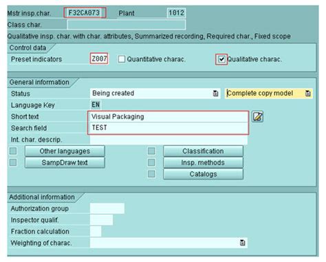 Master Data SAP QM Quality Management Sharing Knowledge