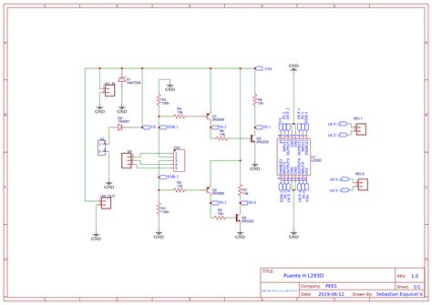 Modulo Puente H Easyeda Open Source Hardware Lab