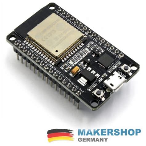 espressif esp32 wlan dev kit board development bluetooth wifi v1 wroom32 nodemcu makershop de