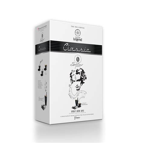 Class H12 Cà phê Trung Nguyên Hòa Tan Legend Classic 12 Gói Hộp