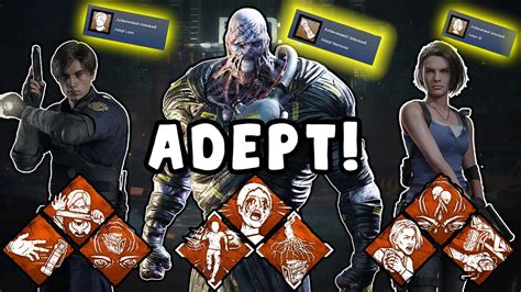 Adept Nemesis Jill And Leon Dead By Daylight Youtube