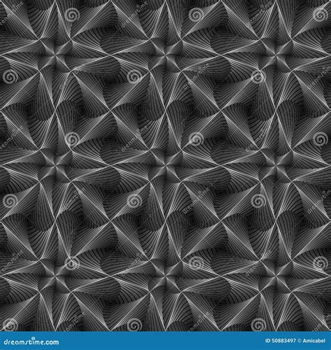 Design Seamless Twirl Movement Striped Pattern Stock Vector Illustration Of Geometrical