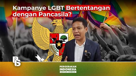 Kampanye Lgbt Bertentangan Dengan Pancasila Pergerakan Indonesia