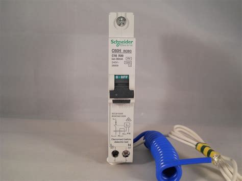 Schneider Rcbo 16 Amp 30ma Type C 16a C60h Multi9 C60hc16r30 Merlin