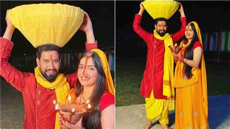 Chhath Puja 2020 Bhojpuri Stars Amrapali Dubey Dinesh Lal Yadav All