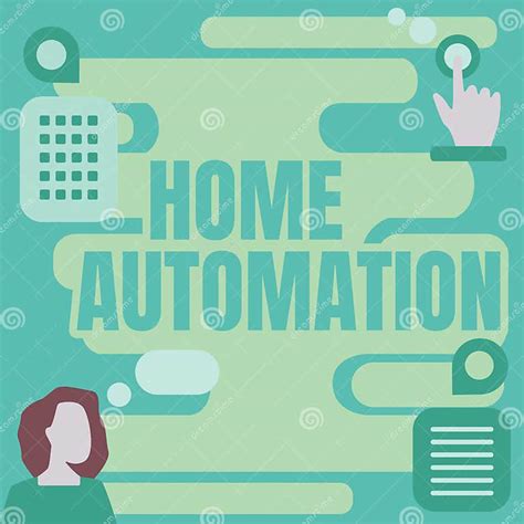 Conceptual Caption Home Automation Business Showcase Home Solution That Enables Automating The