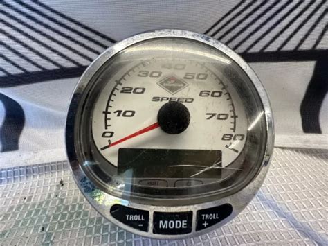 Mercury Smartcraft Sc1000 Tachometer W Digital Rpm Gauge Verado