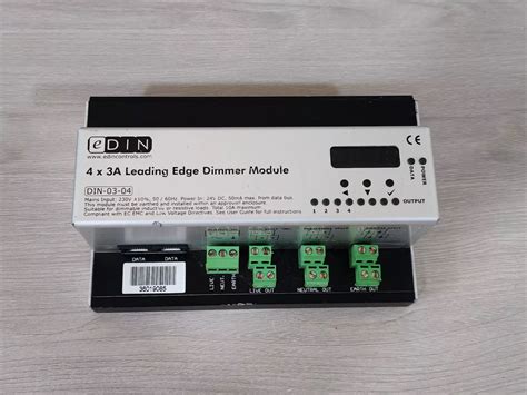 Used Edin Din Npu 00 01 Network Processor Unit Black Orbit Surplus