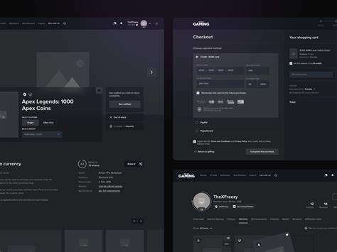Instant Gaming Wireframes By Lisa Martinovska On Dribbble Web