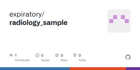 Github Expiratoryradiologysample