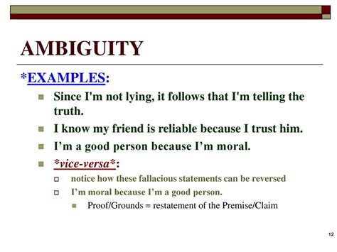 III. AMBIGUITY. - ppt download