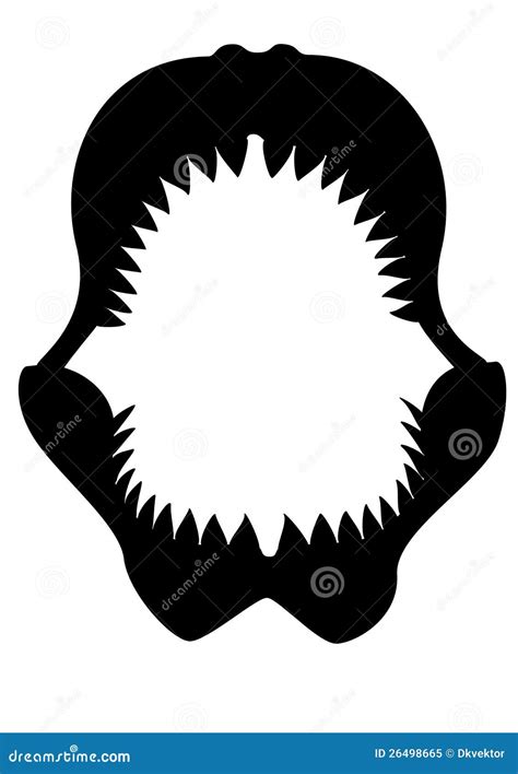 Shark Jawsvector Blue Sea Waves Background 111092788