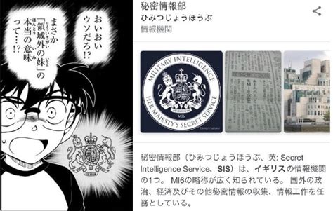 【画像】名探偵コナンで謎だった「領域外の妹」の正体がついに判明！ マンガちゃんねる