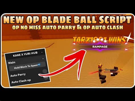 New OP Blade Ball Script OP No Miss Parry OP Auto Clash No Key Roblox Scripts Mobile