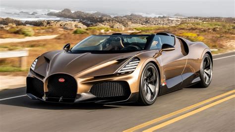 Bugatti Mistral Roadster The Last W16 Powered Bugatti
