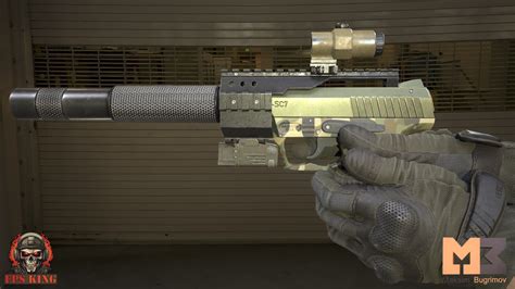 Fps Animations Single Pistol 3d Model By Maksimbugrimov