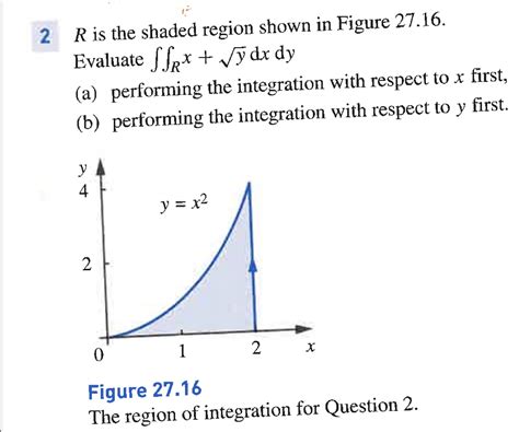 Solved R Is The Shaded Region Shown In Figure Chegg