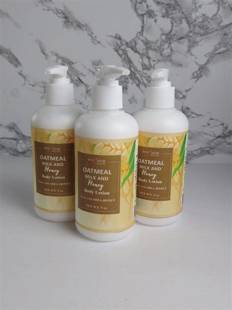 Oatmeal Milk Honey Lotion Custom Make Your Own Body Lotion Shea Honey