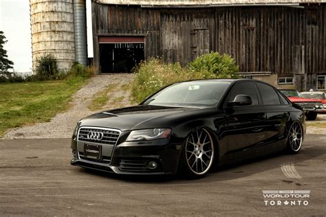 Custom Vossen Forged Wheels Beautify Black Audi A4 Gallery