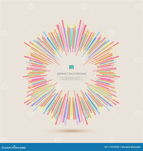 Abstract Stripe Line Patterns Of Colorful For Cover Presentation Stock Vector Illustration Of