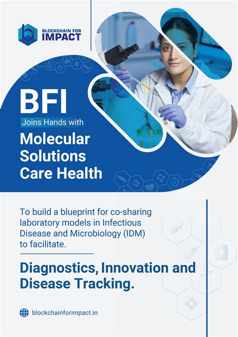 We Are Delighted To Share That Blockchain For Impactbfi And Molecular Solutions Care Health