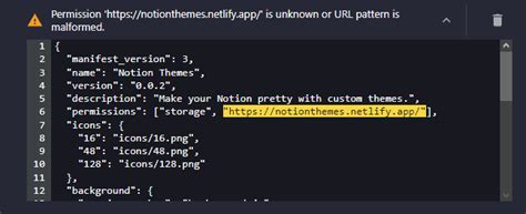 Cant Install Manually After Updating Manifestversion To 3 Url