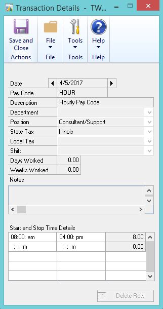 Microsoft Dynamics Gp 2013 R2 Feature Of The Day Employee Self