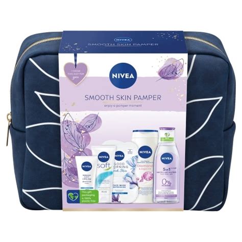 Nivea Smooth Skin Pamper T Set Tesco Groceries