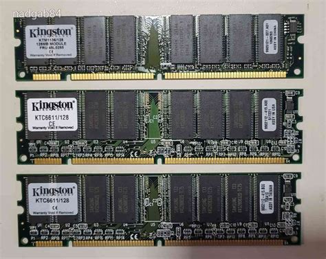 Kingston 128mb Pc100 Sdram Pc100 3db Teszt Ok Vatera Hu