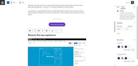 Drupal Gutenberg