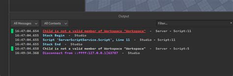 Log Service What Script Is It Coming From Scripting Support