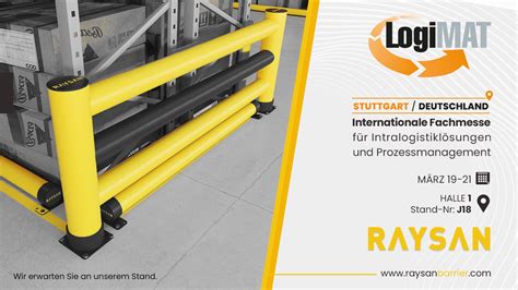 We Are In Logimat 2024 Raysan Flexible Barrier