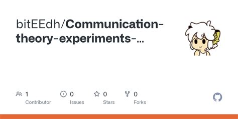 Github Biteedhcommunication Theory Experiments Different Coding Methods