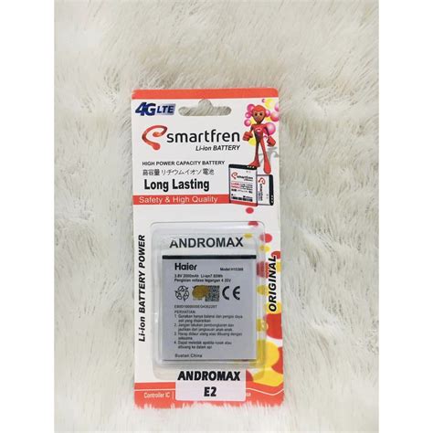 Jual Baterai Smartfren Andromax E2 Max E2 H15388 2000mAh Original Package Kertas Shopee Indonesia