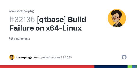 Qtbase Build Failure On X Linux Issue Microsoft Vcpkg