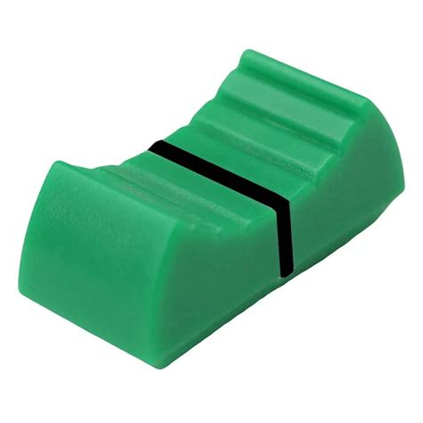 Probots 24x11mm Slider Shaft Potentiometer Knob Linear Switch Fader Cap Green And Black Buy Online