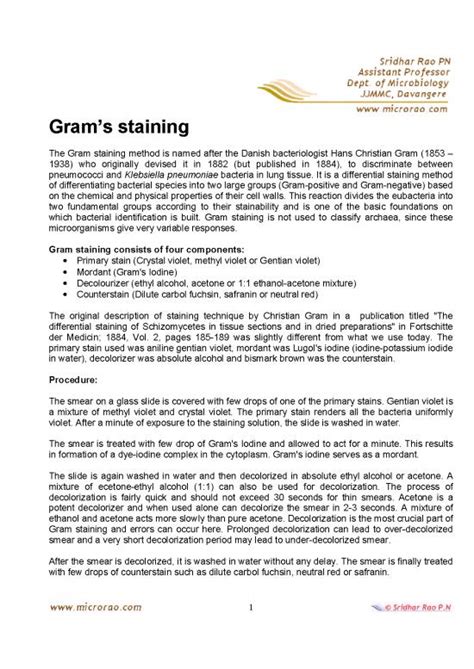 Bacterial Identification Methods Pdf 86692 Gram Staining Protocol For