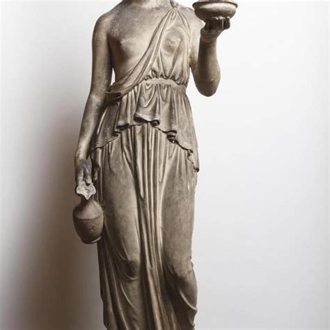 Hebe Goddess Sculpture Classical Statue Mythology Art Decor Etsy