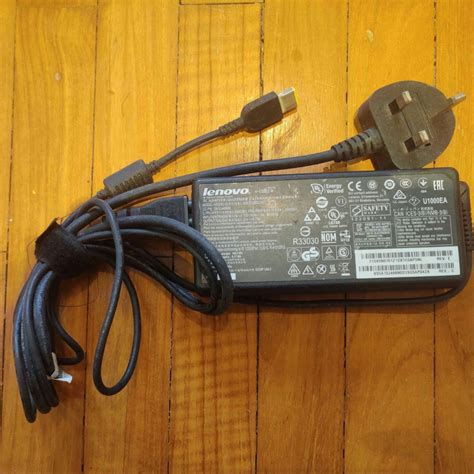 Lenovo Square Tip Charger Pin Plug Computers Tech Parts Accessories Cables Adaptors