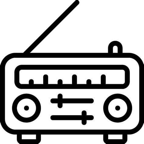 Radio Vector Svg Icon Svg Repo