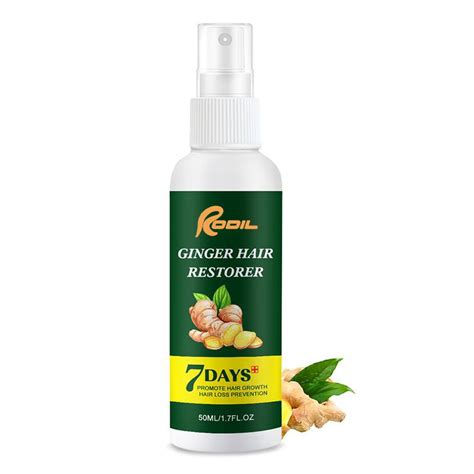 Rodil Hair Growth Oil Hair Growth Ginger Germinal Oil Organic Hair