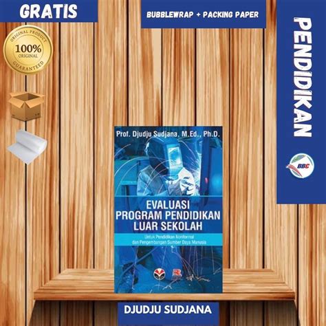 Jual BUKU EVALUASI PROGRAM PENDIDIKAN LUAR SEKOLAH Shopee Indonesia