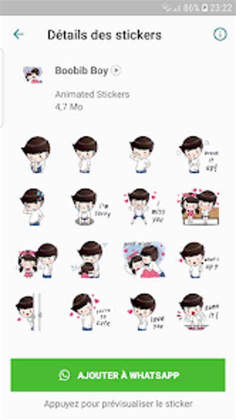 Animated Stickers  Love Para Android Download